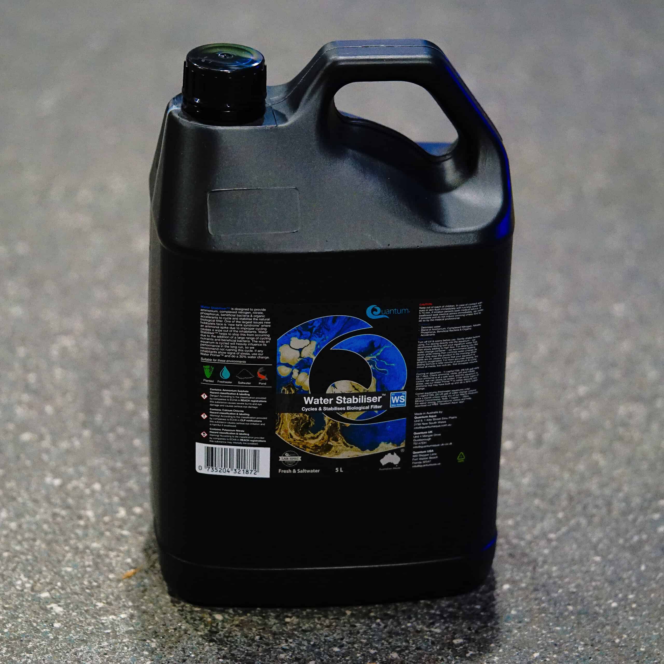 Quantum Water Stabiliser 5L - Bespoke Aquariums