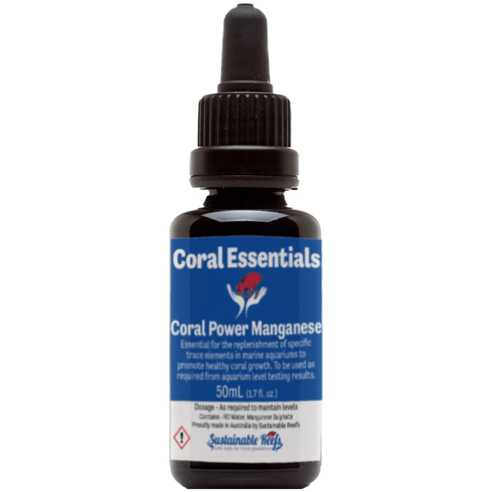 CORAL ESSENTIALS MANGANESE 50ML - Bespoke Aquariums CORAL ESSENTIALS MANGANESE 50ML - Bespoke Aquariums